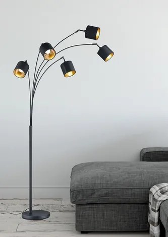 Stojací lampa TRIO TOMMY E14 5x28W bez žárovek R46330579
