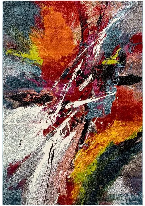 Breno Kusový koberec FOLKLORE J559A-FMR13, 200x290 cm, Vícebarevné