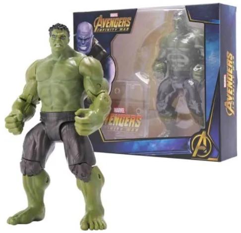 Figurky hrdinů Marvel s vlastním držákem nebo otočným podstavcem Varianta: Hulk, Infinity War + pevný podstavec