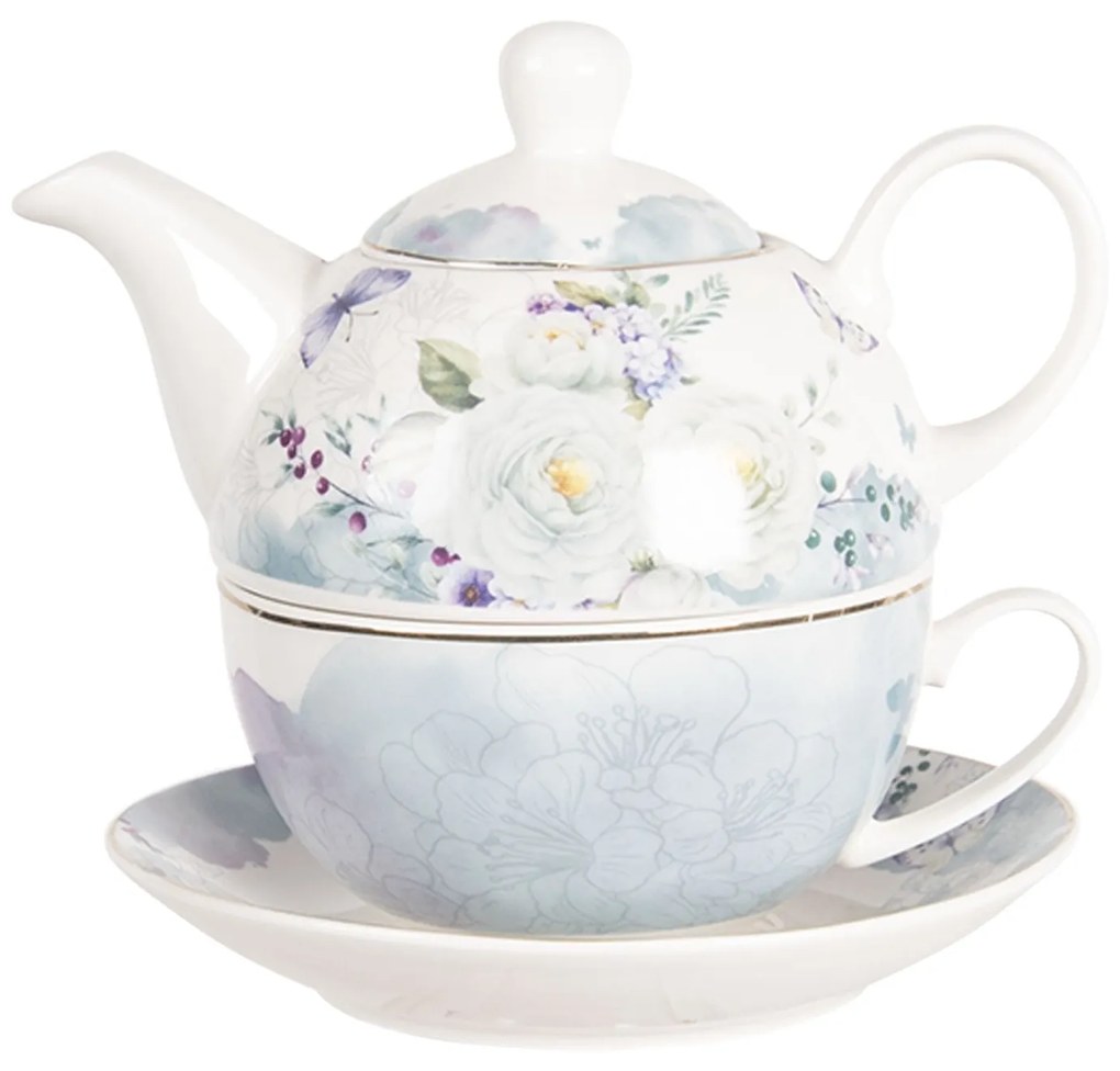 Porcelánový tea for one Butterfly  - 0,46L
