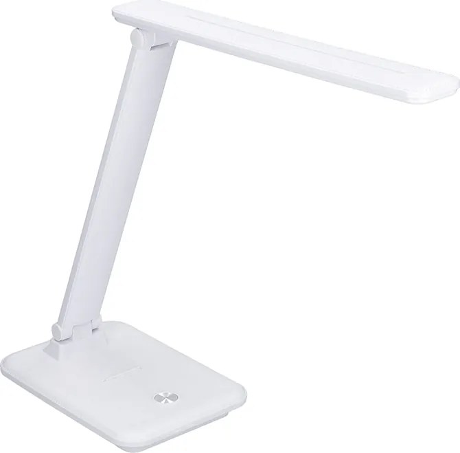 LED stolní lampička 10W, 490lm, změna CCT, stmívání, bílá
