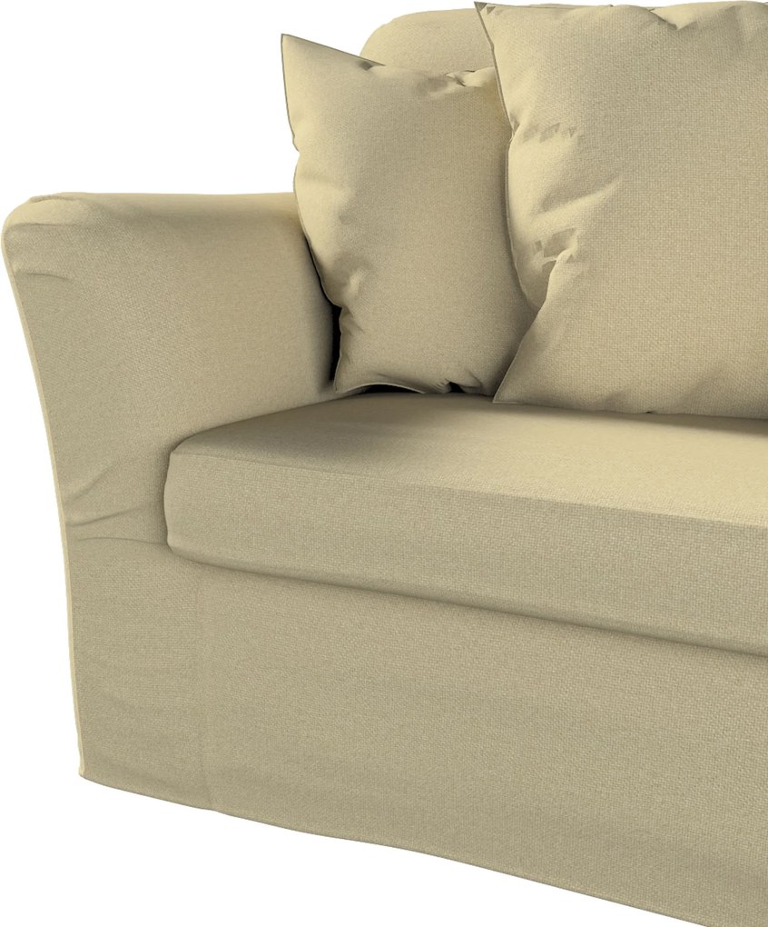 Potah na pohovku IKEA Tomelilla rozkládací barva zelená látka pletený vzor