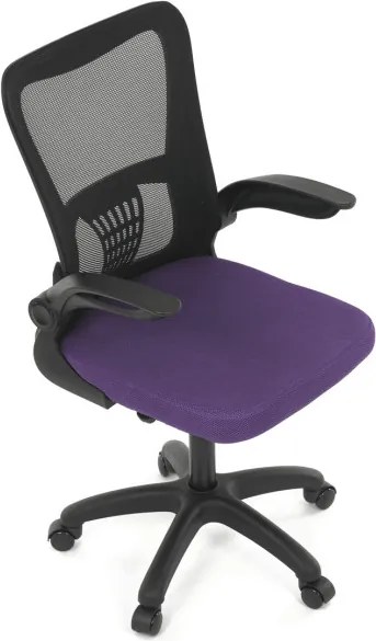 Dětská otočná židle fialová KA-K2006 PUR