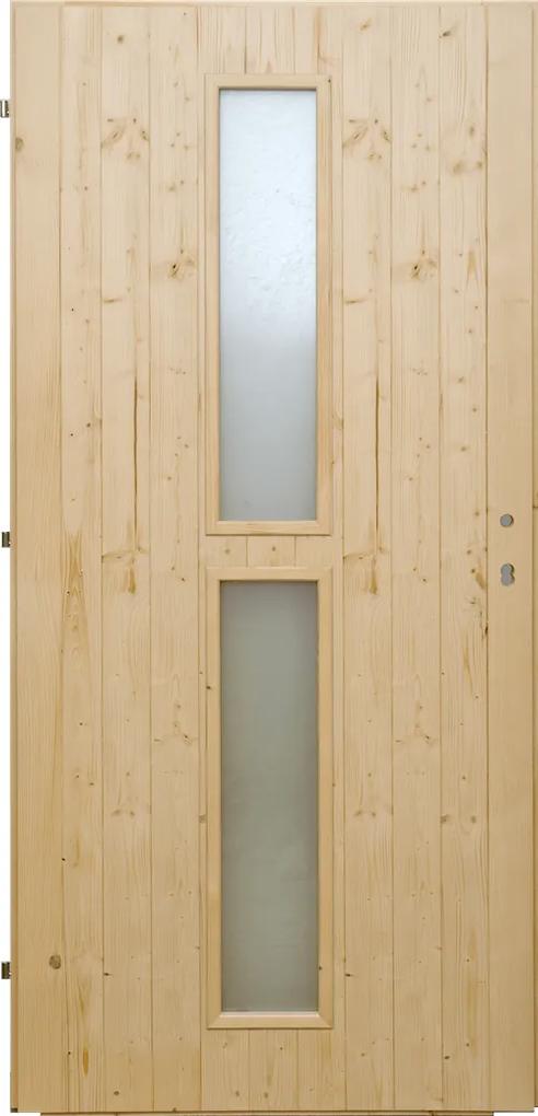 Hrdinka Palubkové dveře Vertikal - střed 60 cm Pravé