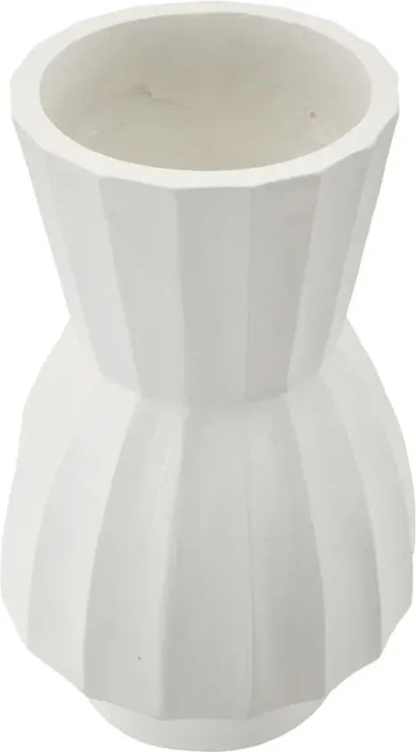 Váza Glint Pot 41 cm bílá