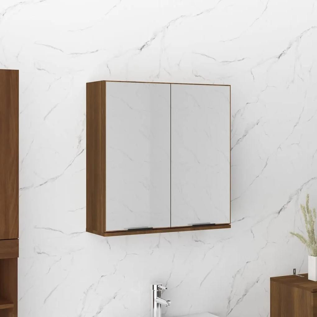 vidaXL Koupelnová zrcadlová skříňka 64 x 20 x 67 cm [811313] Barva: dub sonoma