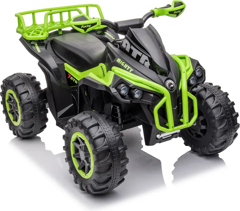 LEAN CARS Elektrická čtyřkolka na baterie GTS1199 zelená