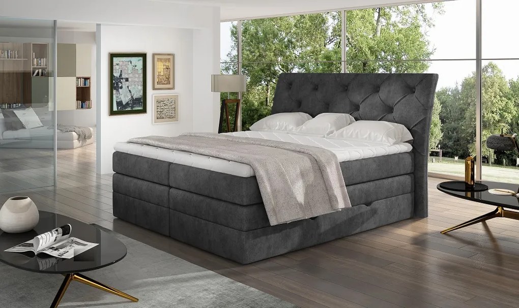 Mirabel boxspring postel 180X200 Materiál / Dekor: Dora 28