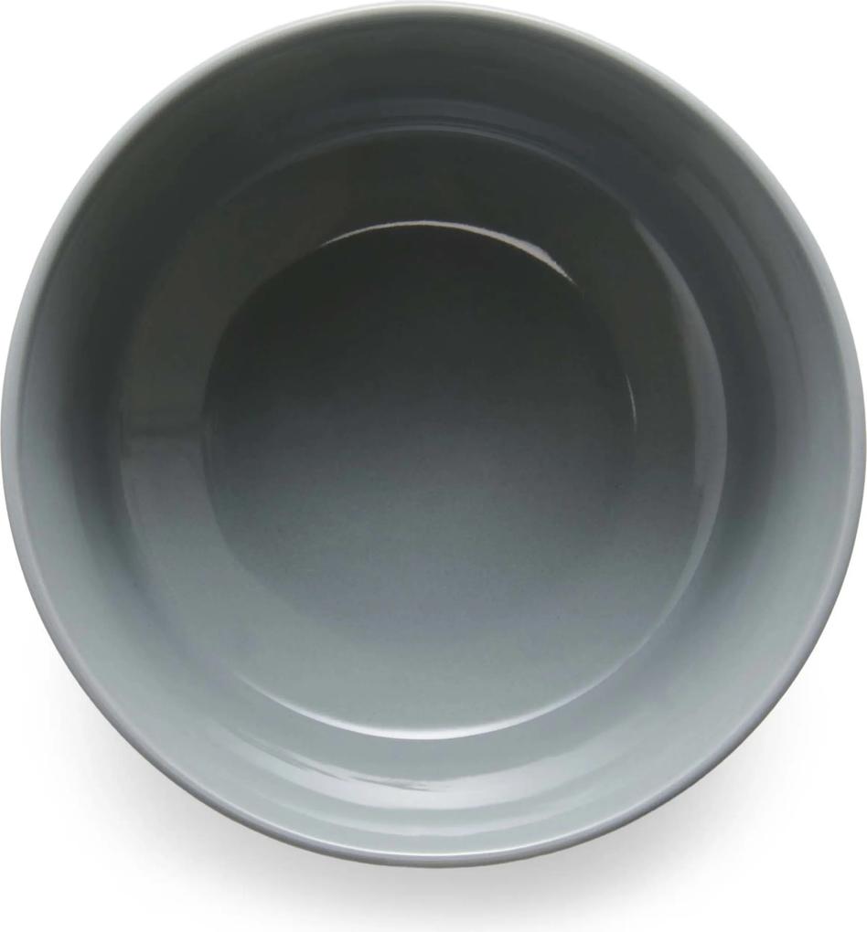 Hluboký talíř Moments 21,5 cm světlý šedý