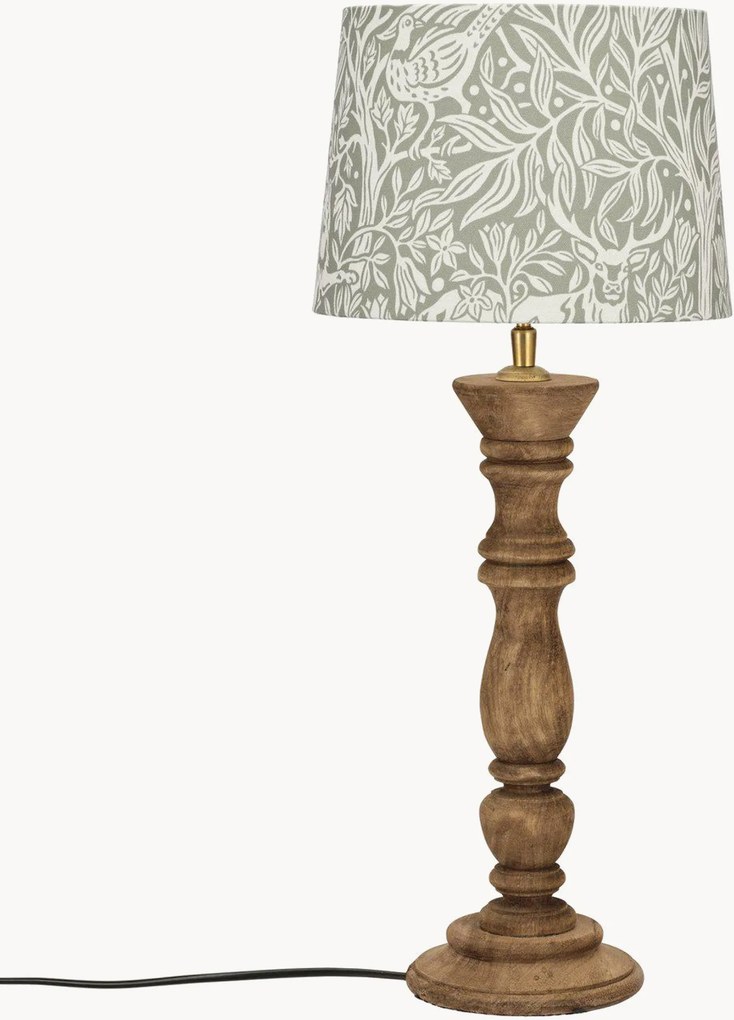 Stolní lampa z mangového dřeva Lodge