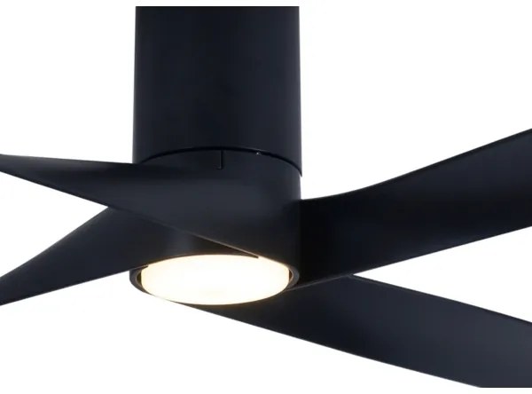 Lucci air 213351 - LED Stmívatelný ventilátor RIVIERA 1xGX53/12W/230V černá + DO