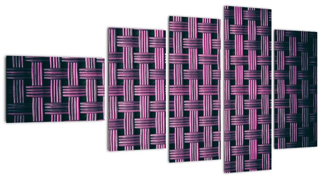 Obraz fialové textury (110x60 cm), 40 dalších rozměrů