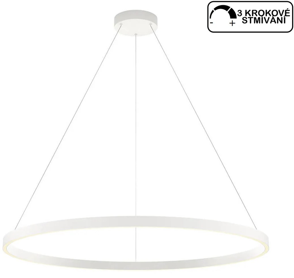 Světla a lustry REDO GROUP Bílé LED kruhové světlo Redo FEBE 01-2875/ LED 62W/3000K-4000K Barva světla: 4000K