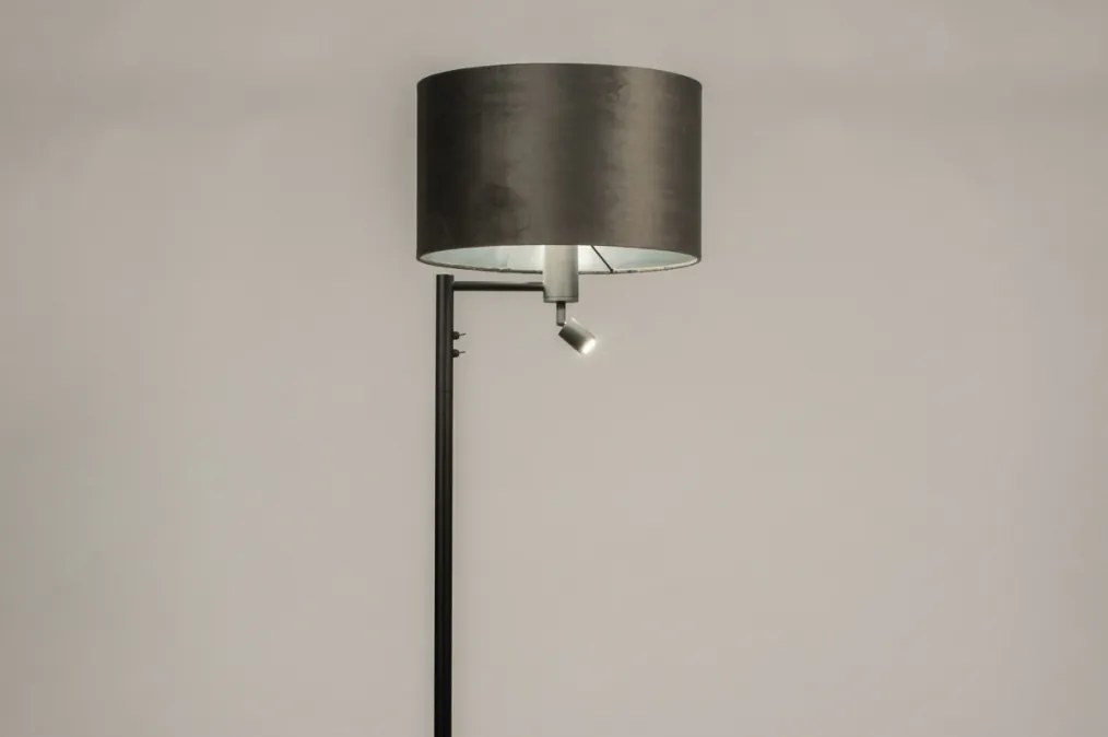 Stojací designová lampa La Ritelliote Black and Black