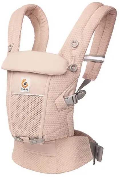 Nosítko ergobaby adapt nosítko soft flex mesh - pink quartz