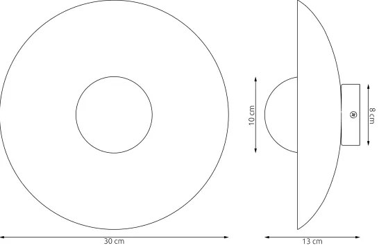 Nástěnné svítidlo VIBEZ 1xG9/8W/230V černá