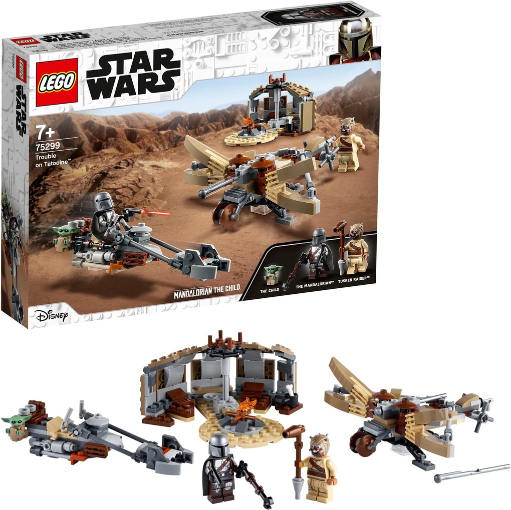 Lego stavebnice lego star wars tm 75299 potíže na planetě tatooine