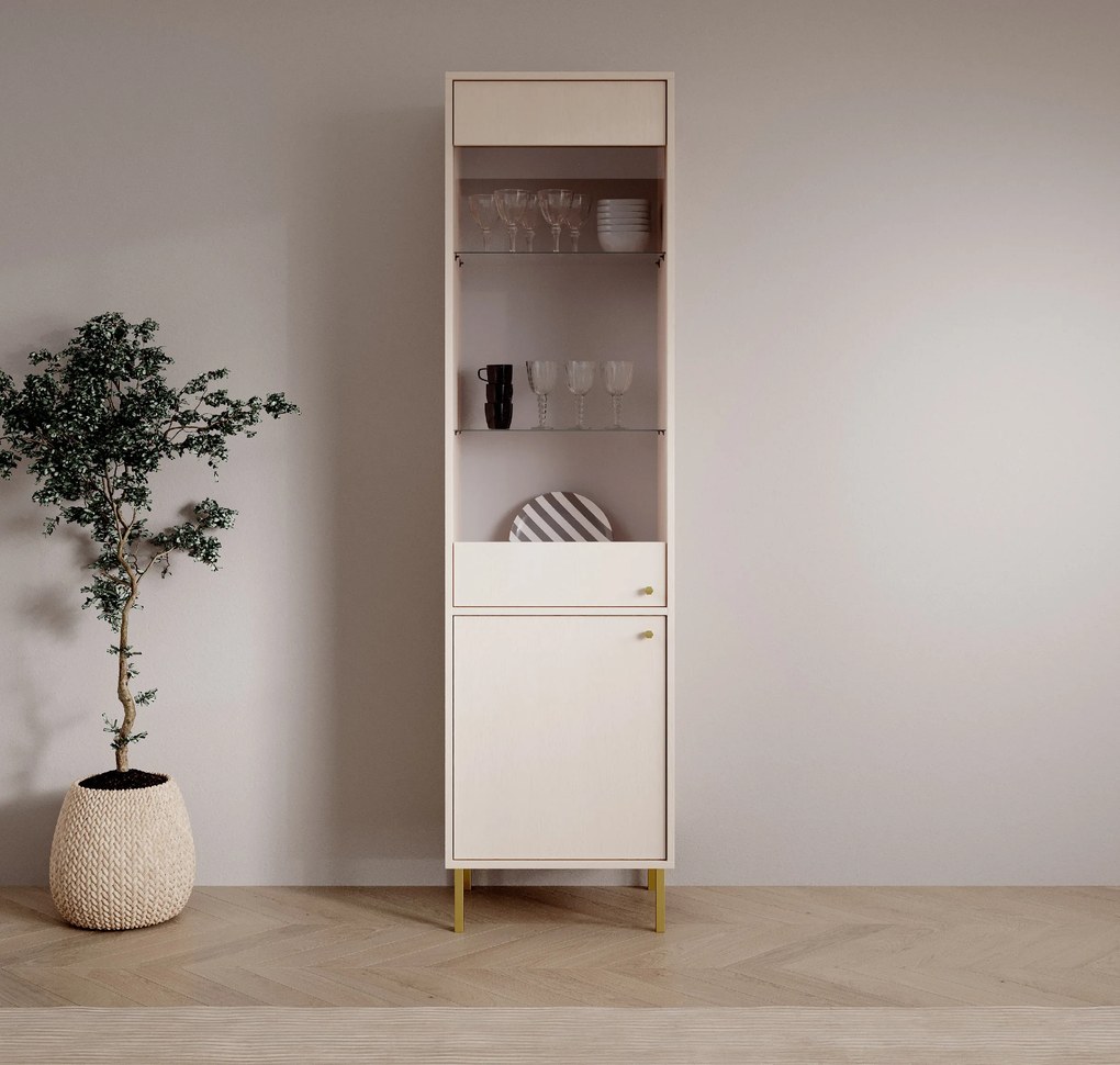 ADRK Furniture Vitrína Tili ADRK-SHC-TIL-BS