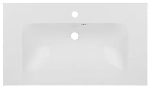 EBS Dream Skříňka s umyvadlem 81 cm, šedá láva mat S_DREAM81CL