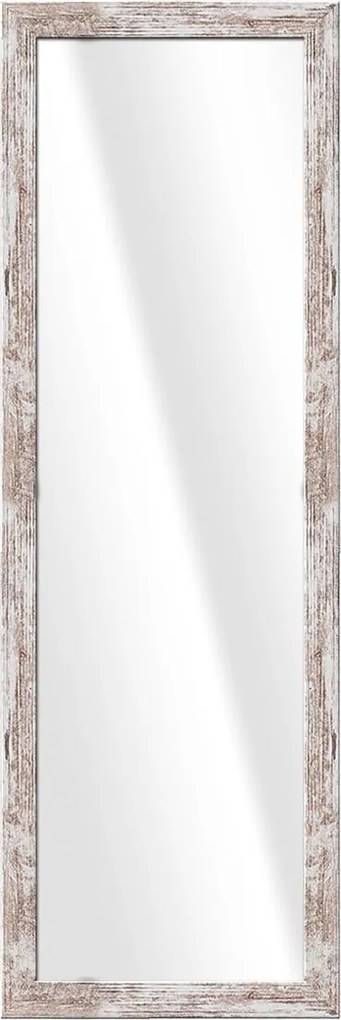 Zrcadlo v rámu Lahti, 47 × 127 cm, rustikální dřevo