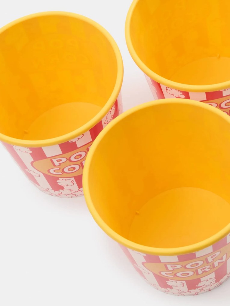 Sinsay - Nádoby na popcorn 3 pack - vícebarevná