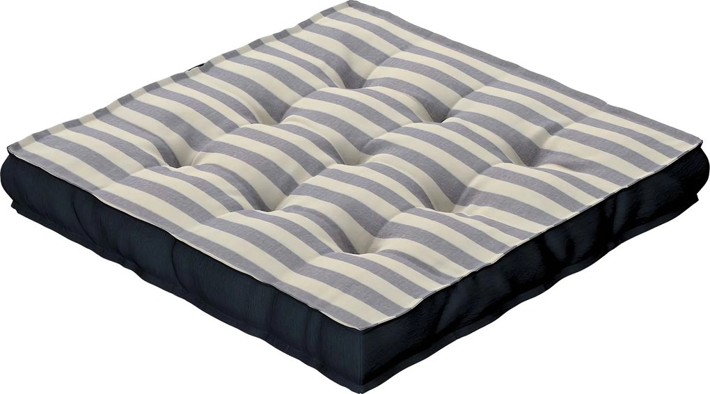 Sedák Kuba s úchytem barva tmavě modrá látka vzorované