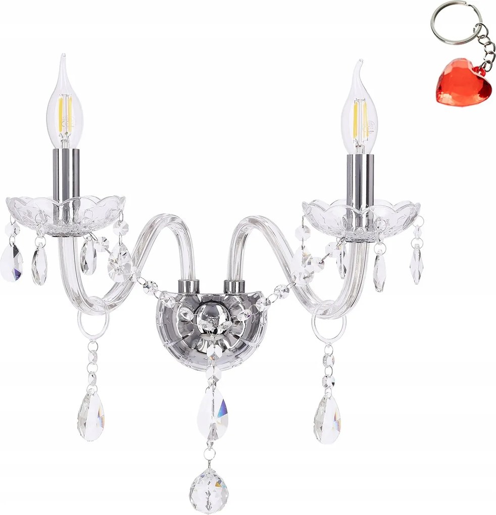 Nástěnná lampa Cristallo 22-30276 Candellux