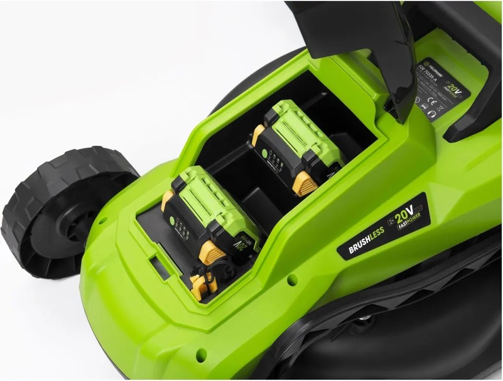 Aku sekačka Fieldmann FZR 70335-A, 2x 2Ah 20V akumulátor + nabíječka