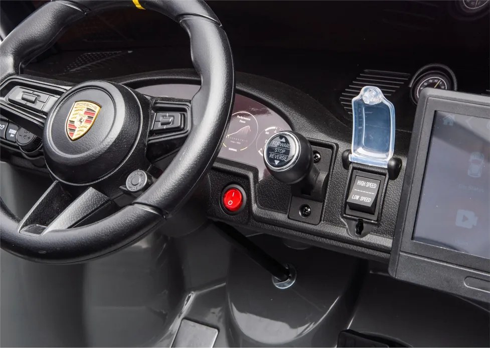 LEAN CARS Autíčko na baterii DK-P911 Porsche GT3 24 V, šedé