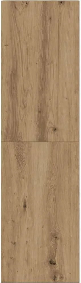 Sada 7 kusů nástěnné TV skříňka dub artisan kompozitní dřevo 3329214