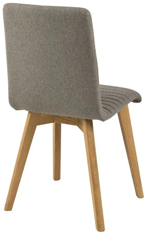 Design scandinavia Jídelní židle Areta (SET 2 ks), šedá