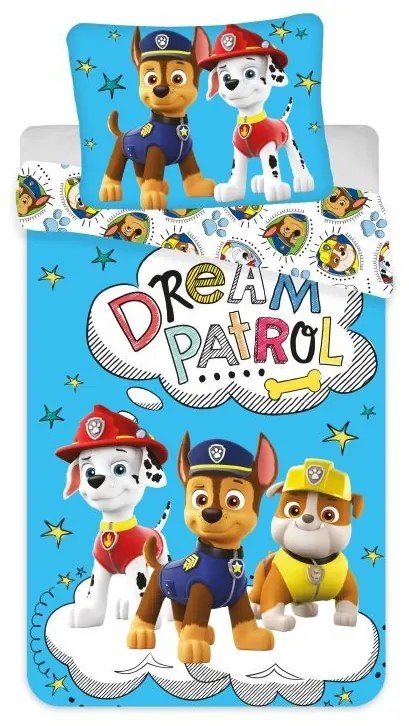 JERRY FABRICS Povlečení Paw Patrol PP265 Bavlna, 140/200, 70/90 cm