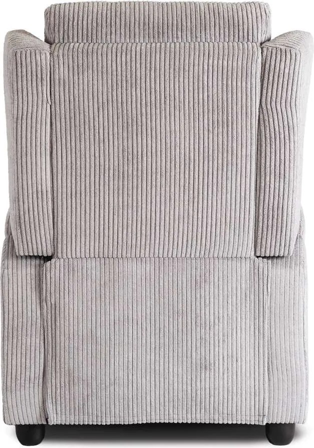 Polohovací křeslo Zedato, šedá