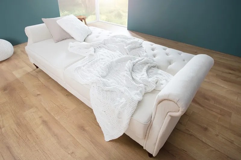 Designová pohovka Scarlet Belle II rozkládací 220cm - přírodní