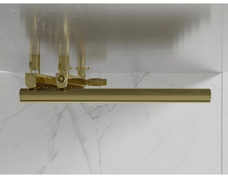 Mexen Jukon, topné těleso 988 x 500 mm, 364 W, zlatá lesklá, W116-0988-500-00-50