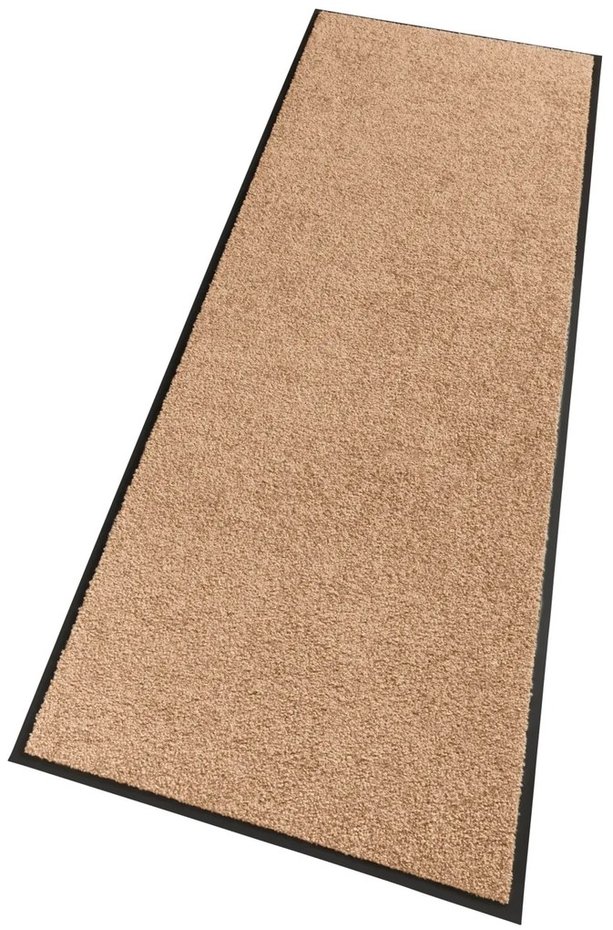 Hanse Home, Rohožka Wash & Clean 102041 Caramel, 60x180, hnědá, chodba / předsíň