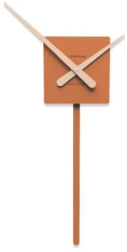 Designové hodiny 11-008 CalleaDesign 50cm (více barev) Barva terracotta (cihlová)-24