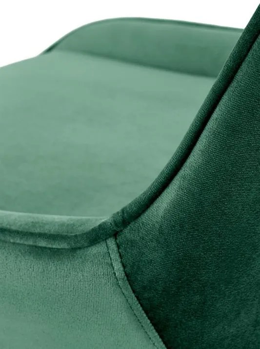 HALMAR RICO dětská židle tmavě zelená