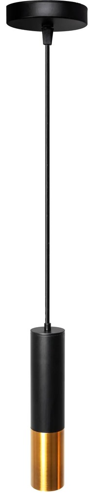 Toolight - Závěsné svítidlo GU10 60W, APP469-1CP, černá-zlatá, OSW-00604