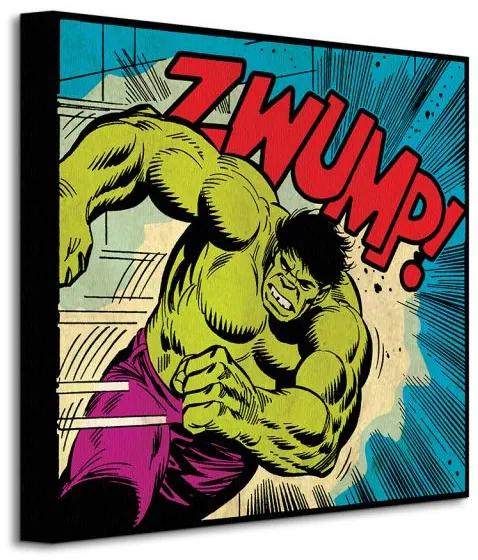 Obraz na plátně Marvel Hulk (ZWUMP) 40x40cm WDC95397 | BIANO