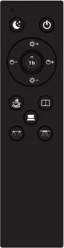 Stolní LED lampa CLARIO, svěrka, dálkový ovladač