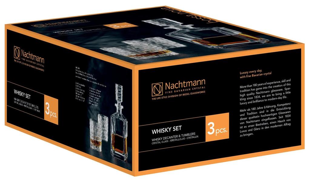 Nachtmann whisky set Bossa Nova 1+2