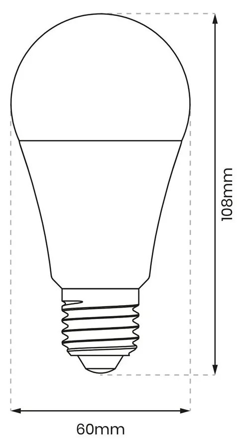 LED žárovka E27 neutrální 4000k 9w 920 lm