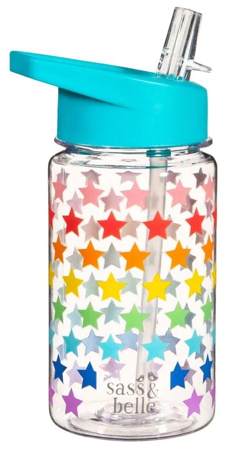 Dětská lahev 400 ml Rainbow Stars - Sass &amp; Belle