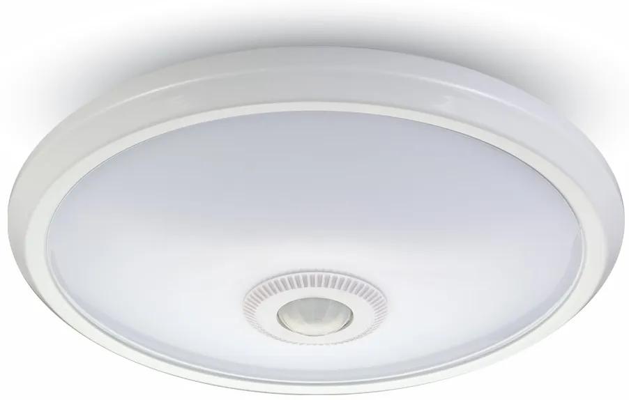 Ecolite LED stropní svítidlo 12W s pohybovým PIR čidlem Barva světla: Teplá bílá WHST78/LED-3000