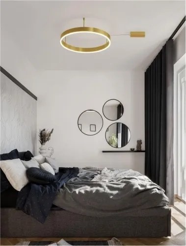 Stropní LED svítidlo NOVA LUCE MOTIF 46W 3000K 9063600 stmívatelné Triac