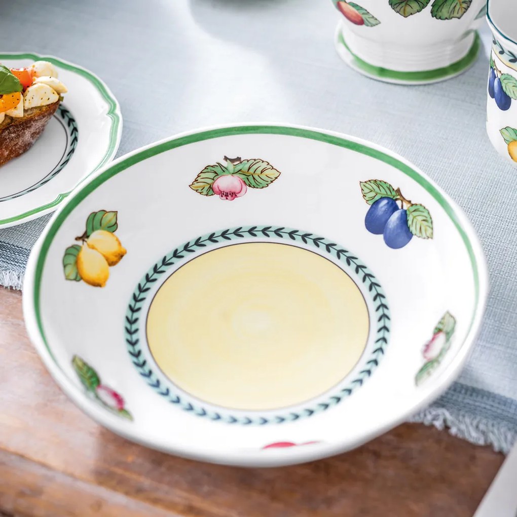 Villeroy&Boch Villeroy & Boch French Garden Fleurence nízká mísa, 23,5 cm