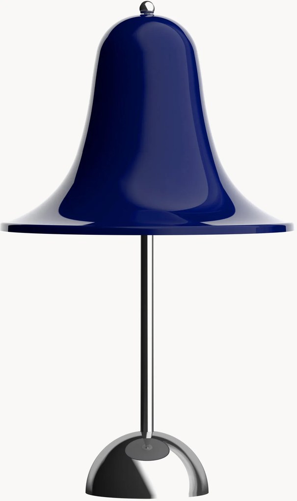 Malá přenosná stmívatelná stolní LED lampa Pantop, Design Verner Panton