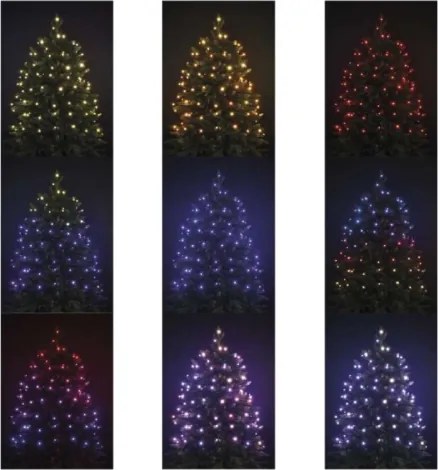 Vánoční osvětlení EMOS GoSmart (WiFi) D4ZR01 80LED řetěz 8m RGB 64 programů s časovačem