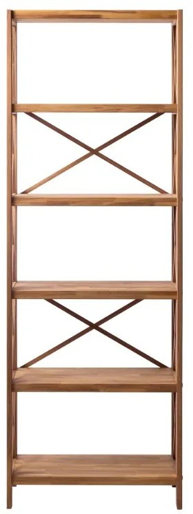 Designový regál Walworth 198 cm přírodní dub